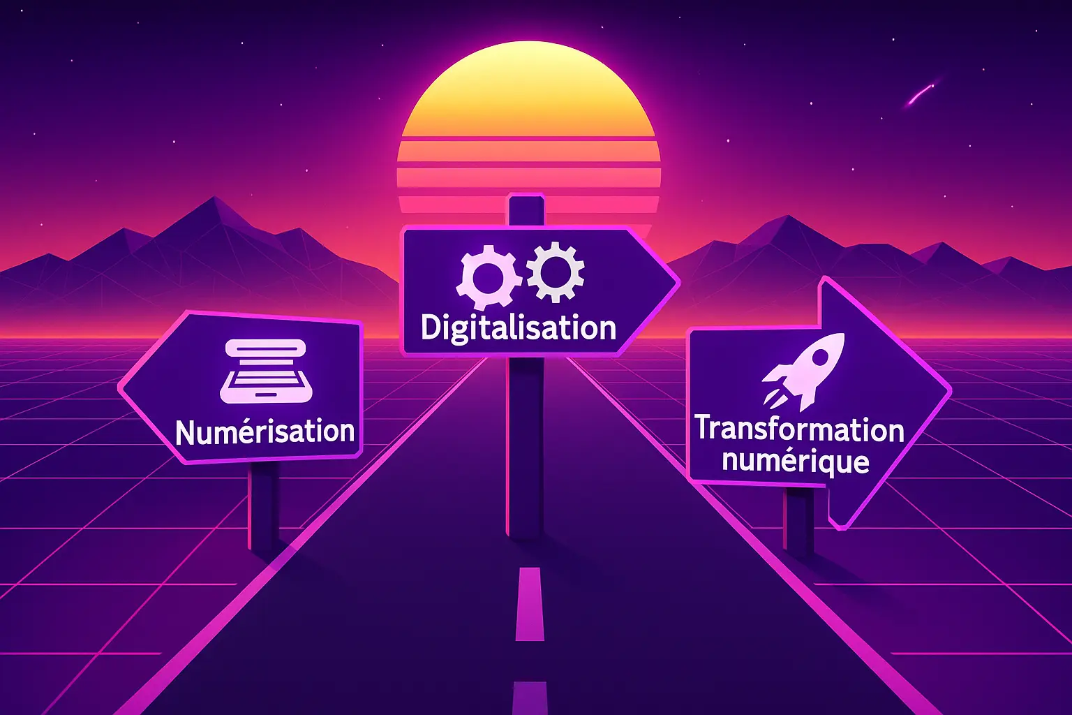 Numérisation VS Digitalisation VS Transformation Numérique
